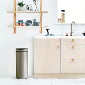 Brabantia Touch Bin NEW 30L platinová