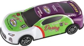 TEDDIES Auto závodní / Autíčko na setrvačník / Plast / 17 cm / 2 barvy