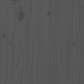 Válenda masivní borové dřevo 140 x 190 cm šedá - Default Title