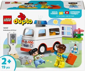 LEGO DUPLO Auto sanitka a řidič 10447 STAVEBNICE 2210447