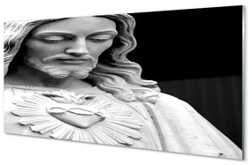 Obraz na skle Socha Ježíše 100x50 cm