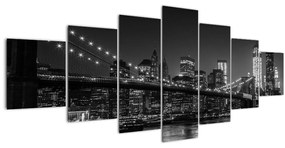 Obraz Brooklyn mostu v New Yorku (210x100 cm)