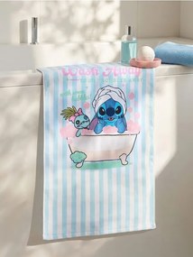 Sinsay - Bavlněný ručník Lilo & Stitch - modrá