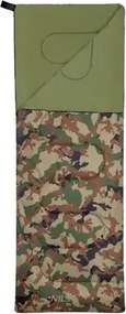 NILS Camp NC2002 camo / Spací pytel / 190 x 75 cm / 15 °C | 5 °C
