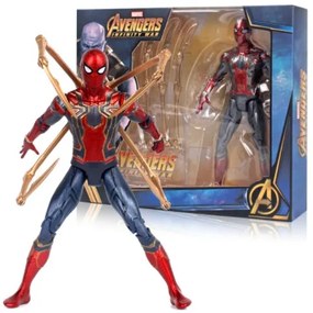 Figurky hrdinů Marvel s vlastním držákem nebo otočným podstavcem Varianta: SpiderMan, Infiniti War + pevný podstavec