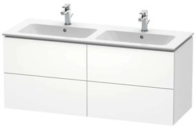 Duravit L-Cube - Umyvadlová skříňka 55x129x48 cm, 4 zásuvky, bílá mat LC625901818