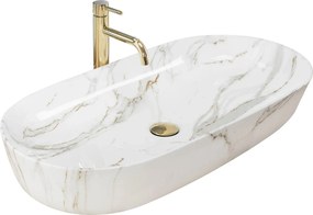 Rea Cleo umyvadlo, 81 x 41 cm, imitace kamene Aiax, REA-U8404