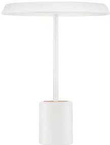 Moderní stolní lampa Ophelia Bílá