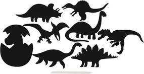 TEDDIES Škrabací obrázek duhový Dinosaurus / 9 ks / 13-15 cm / od 3 le