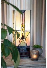 Stolní lampa Tiffany Corrie- 18*45 cm 1x E27 / max 60Watt – 18x18x45 cm