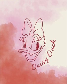Komar Plakát Disney Daisy Duck Watercolours 40 cm x 50 cm