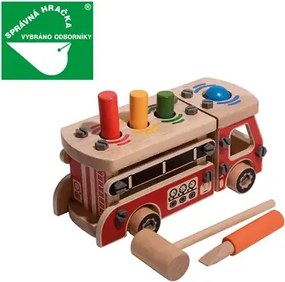 Lucy  Leo Hasiči konstrukční set se zatloukačkou / od 3 let