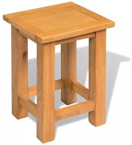 Odkládací stolek 27 x 24 x 37 cm masivní dubové dřevo,  244207 HangarStore.cz