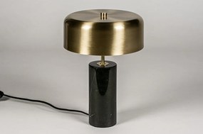Stolní lampa Morph Black Marmor Gold
