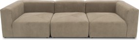 XXXLutz TŘÍMÍSTNÁ POHOVKA, textil, jílová barva MID.YOU - Pohovky - 001776018414