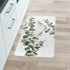 Bílý/zelený koberec 45x75 cm Stevia – douceur d'intérieur