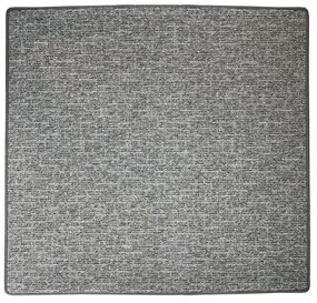 Vopi, Kusový koberec Alassio hnědý čtverec, 80x80, hnědá, chodba / předsíň