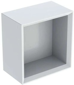 Geberit iCon - Skříňka 23x23x13 cm, otevřená, lesklá bílá 502.321.01.1