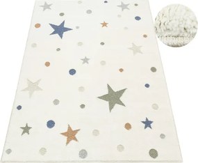 Koberec Esme Kids C5642A bílý / krémový