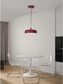 Vínové hliníkové LED stmívatelné závěsné svítidlo ø 40 cm Noelia – Nova Luce