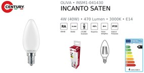 LED žárovka 4W CENTURY INSM1-041440