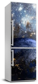 Wallmuralia Samolepící nálepka na ledničku Planeta Země 60x180 cm