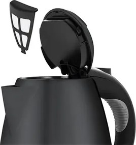WMF Stelio černá / Rychlovarná konvice / 2400 W / 1,7 l / nerez