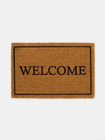 Sinsay - Rohožka s nápisem Welcome - béžová