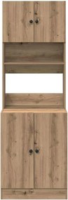 Kuchyňský bufet Artisanový dub 60 x 50 x 180 cm 3365556