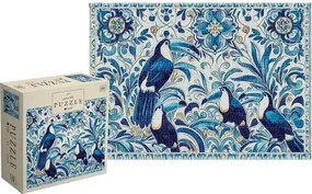 INTERDRUK Puzzle Art on Tiles: Tukani / 500 dílků / 47 × 33 cm