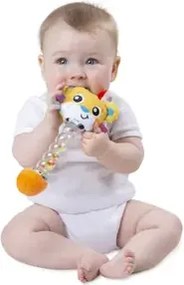 Playgro - Chrastíci lvíček s korálky / od 3 měsíců