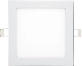 Ecolite LED-WSQ-18W/4100 Bílý vestavný LED panel 225x225mm 18W denní bílá