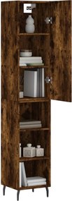 Skříň highboard kouřový dub 34,5 x 34 x 180 cm kompozitní dřevo 3198998