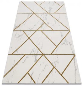 Dywany Luszczow Kusový koberec EMERALD EXCLUSIVE 1012 geometrický, mramor krém / zlato Rozměr koberce: 120 x 170 cm