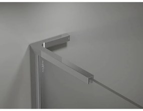 Mexen, Mexen Kioto-X L sprchová stěna 80 x 200 cm, 10 mm průhledná, chrom - 800-080-107-01-00-X