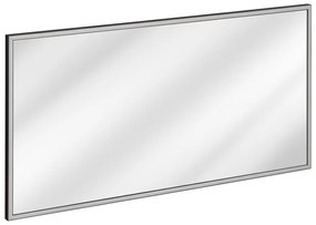 Koupelnové zrcadlo Madera s LED osvětlením 123x68 cm černé