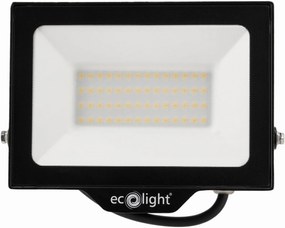 ECOLIGHT LED reflektor 50W 2v1 - neutrální bílá