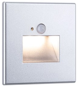 Paulmann 93134 Edge Quadro, svítidlo do stěny se senzorem, 1x1,2W LED 2700K, matný chrom, 8x8cm