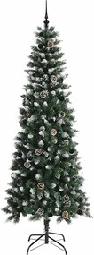 Umělý vánoční stromeček Zelená 240 cm PVC, plast a ocel 3395845