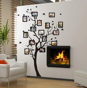 INSPIO Samolepky na zdi - Strom s fotkami 9 × 13 cm