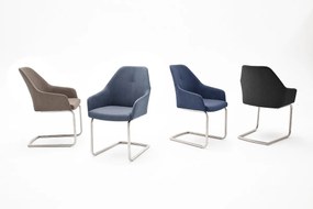 Židle Madita A - podnož Barva: Modrošedá