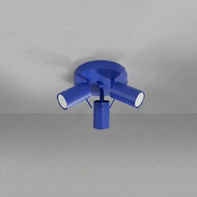 Sollux Lighting Stropní svítidlo RING 3P ultramarínové