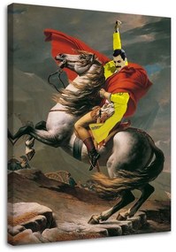 Gario Obraz na plátně Muž na koni - Norrobey Rozměry: 40 x 60 cm