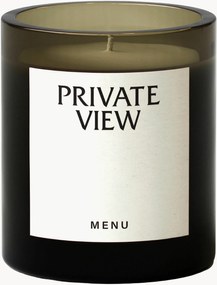Vonná svíčka Olfacte Private View (mandarinková kůra, vetiver a kůže)