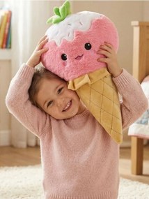 Sinsay - Plyšová hračka ve tvaru kornoutu - růžová