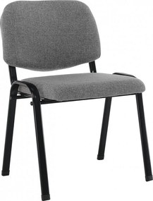 Tempo Kondela Konferenční židle ISO 2 NEW stohovatelná, šedá