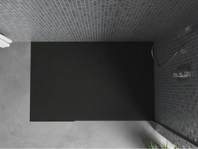 Mexen Otto, SMC obdélníková sprchová vanička 140 x 70 cm, černá, 4N707014