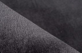 Kusový koberec PERI DELUXE 200/Graphite BARVA: Černá, ROZMĚR: 80x140 cm