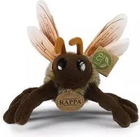 RAPPA Plyšová včela 18 cm / ECO-FRIENDLY / od 0 let