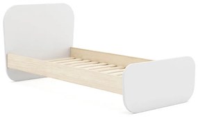 Dětská postel nabet 90 x 190 cm bílá MUZZA